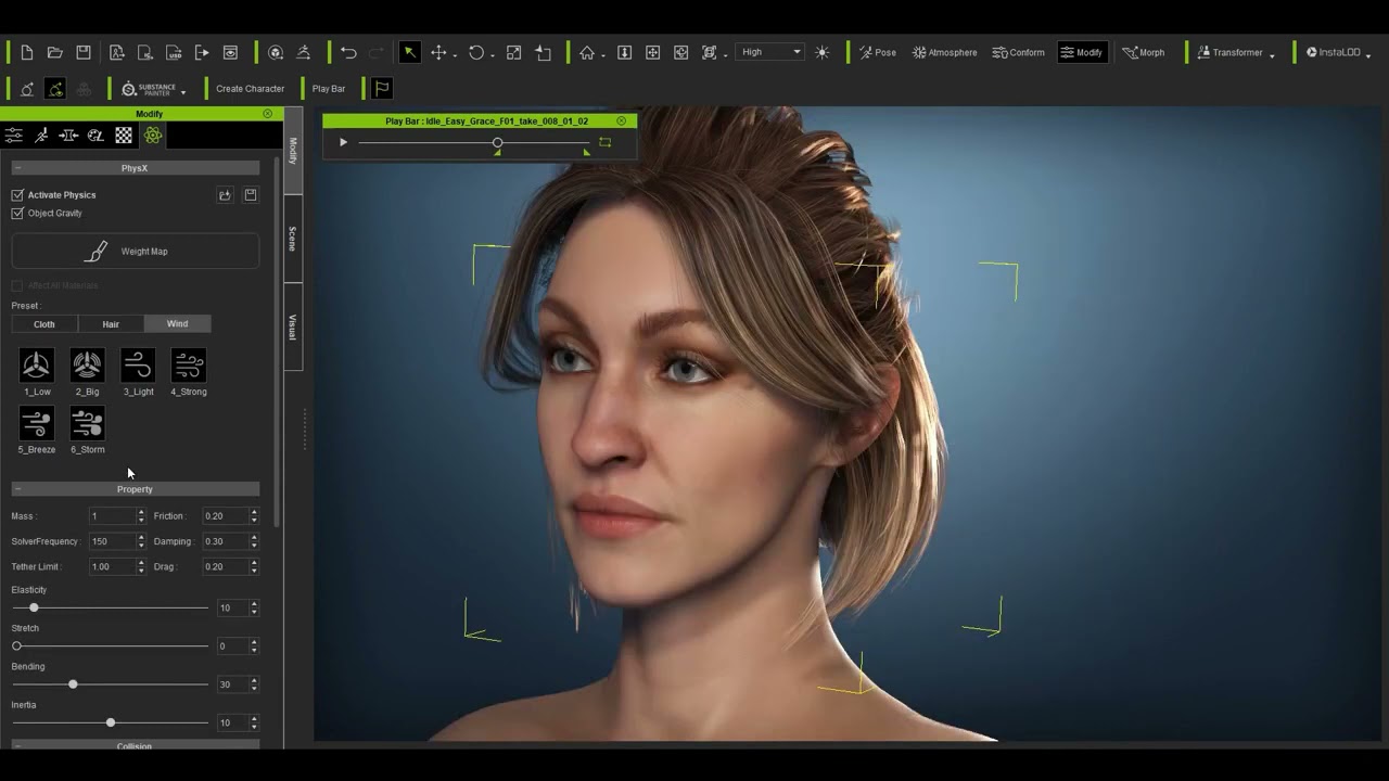 Vista previa de animaciones, visualización y renderizado - YouTube