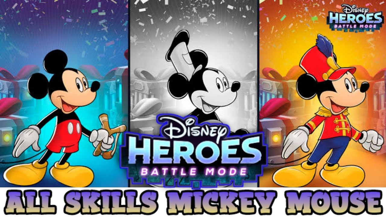 Disney Heroes Battle Mode : MICKEY MOUSE || Disney Game - YouTube