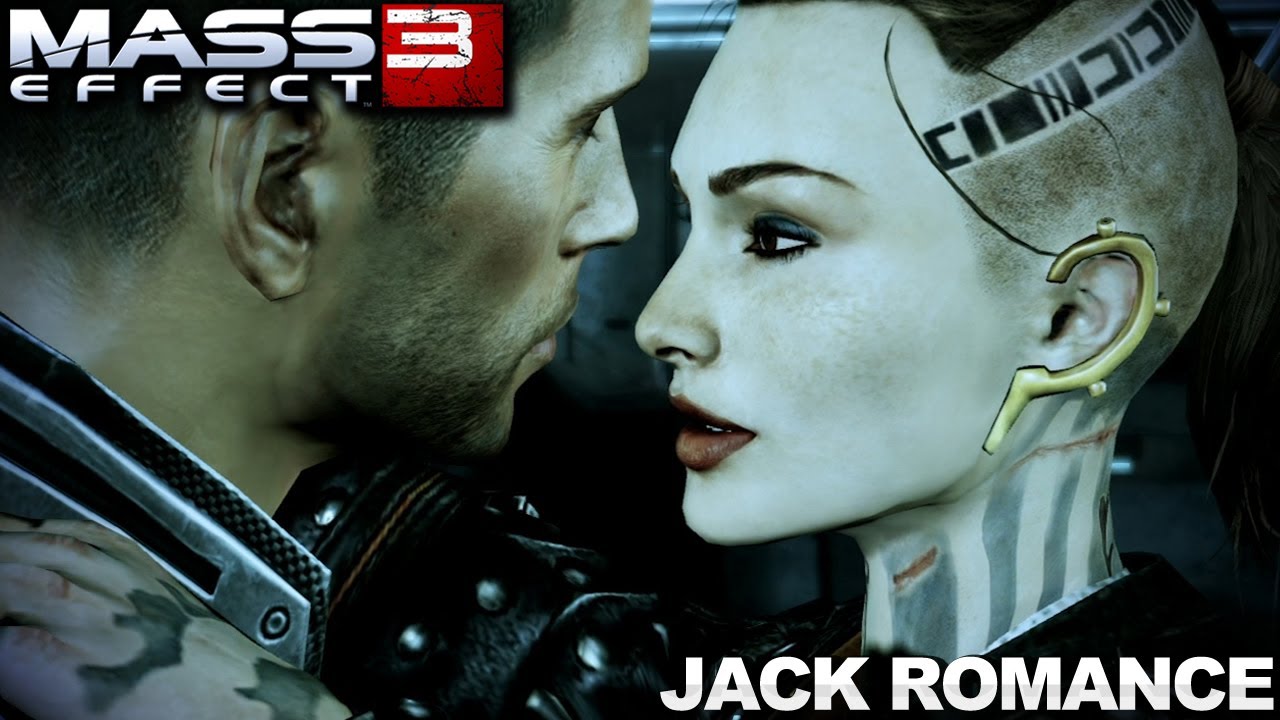 Mass Effect 3 - Jack's Romance Story - YouTube