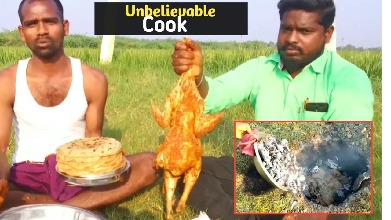 World Famous Khad Chicken || Underground Desert Food - Rajasthan FOOD ...