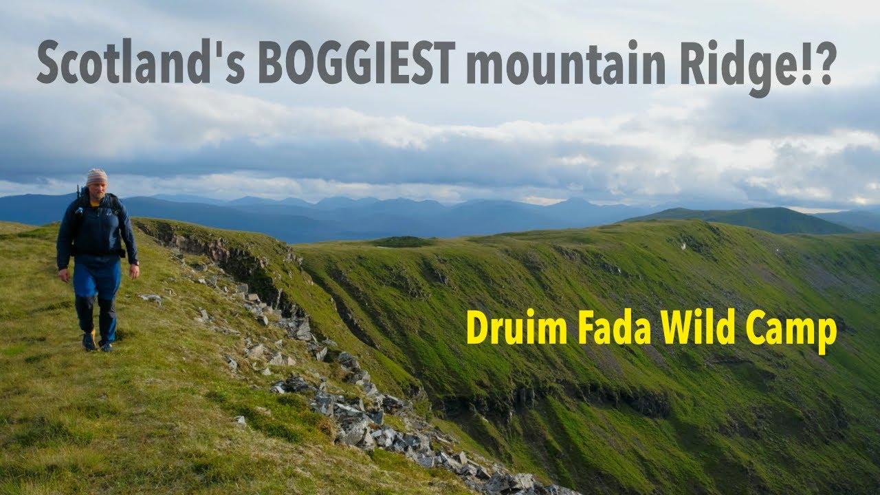 Wild CAMPING on SCOTLAND'S BOGGIEST mountain RIDGE!? - YouTube
