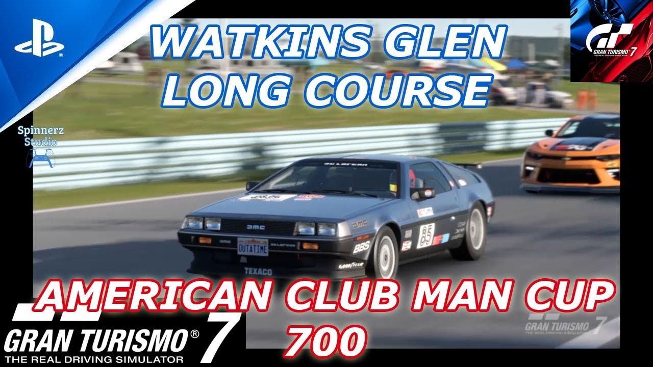 Gran Turismo 7 American Clubman Cup 700 - Watkins Glen - Long Course ...