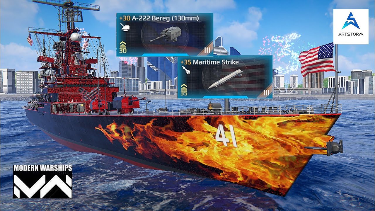 Modern Warship Indonesia - USS Arkansas Rudal Maritime Strike + 3X ...