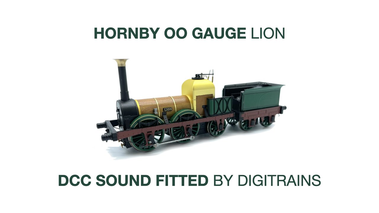 Hornby OO Gauge "Lion" Sound Fitted by Digitrains. - YouTube