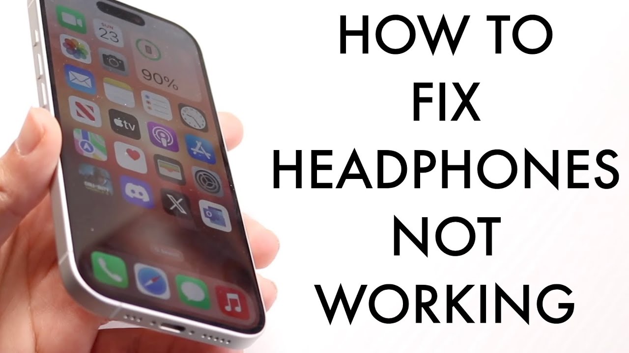 How To FIX Plugged In Headphones Not Working On iPhone! (2025) - YouTube