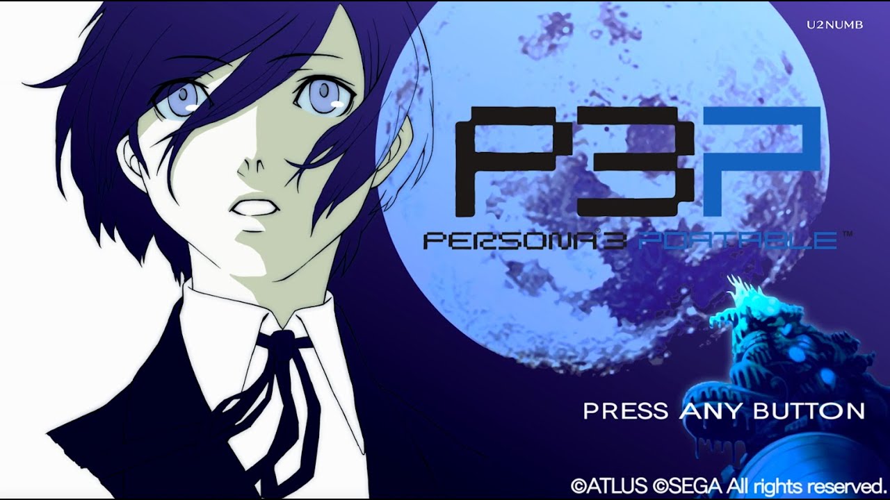 Persona 3 Portable Title Screen (PC, PS4, Xbox One, Switch) - YouTube