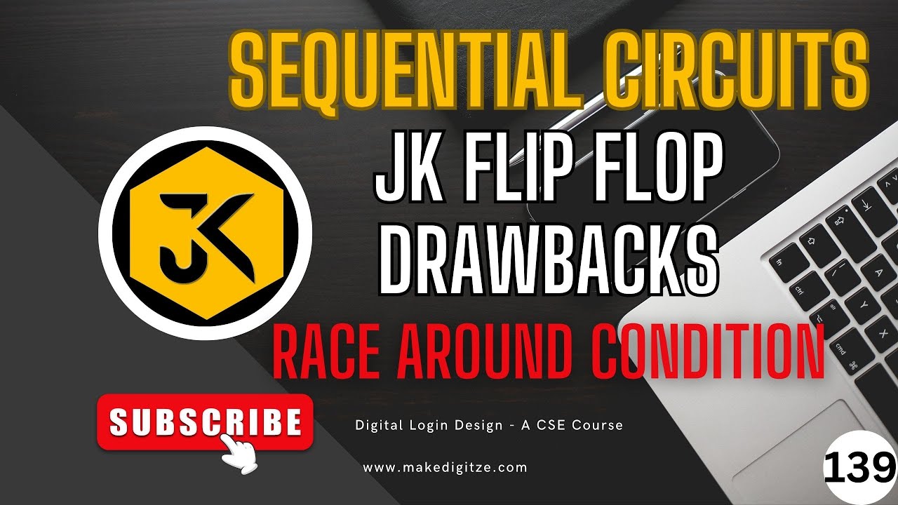 139 | DLD || JK Flip Flop - Drawback, Race Around Condition, and Timing ...