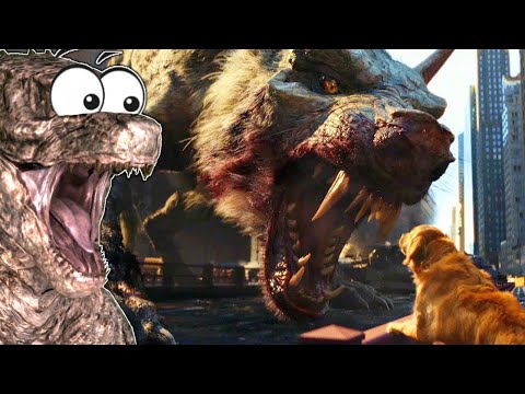 Godzilla Watches RAMPAGE (Movie)