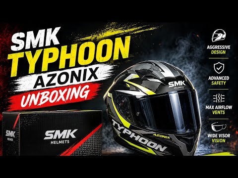 SMK Typhoon Azonix Helmet Unboxing | Telugu | KKD Mahanubhavudu #trending #viral #trendingvideo 