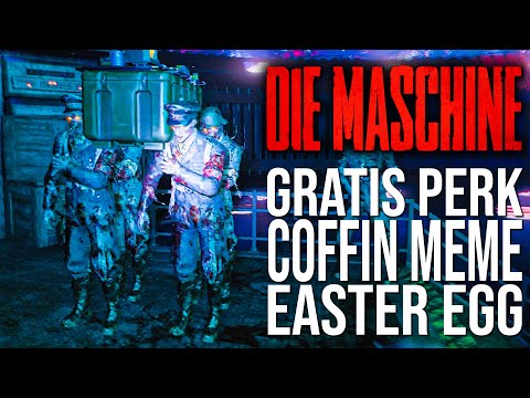 Free Perk and Powerful Weapon | Coffin Dance Easter Egg Tutorial | Die Maschine: Cold War Zombies