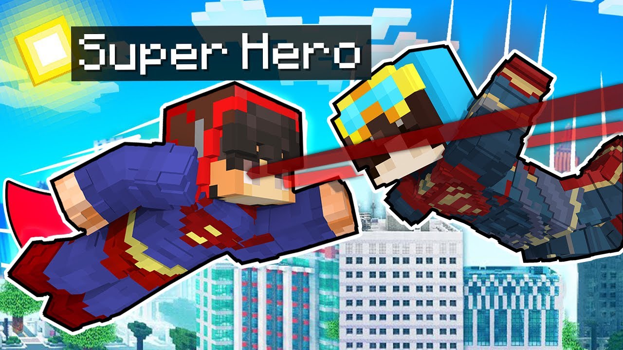 Cash and Nico Became Superman in Minecraft! - YouTube
