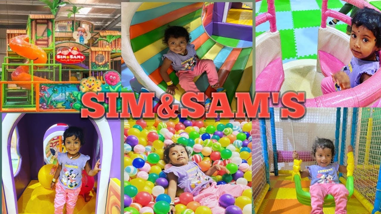 SIM&SAMS play zone / kids play zone/sim Sam - YouTube