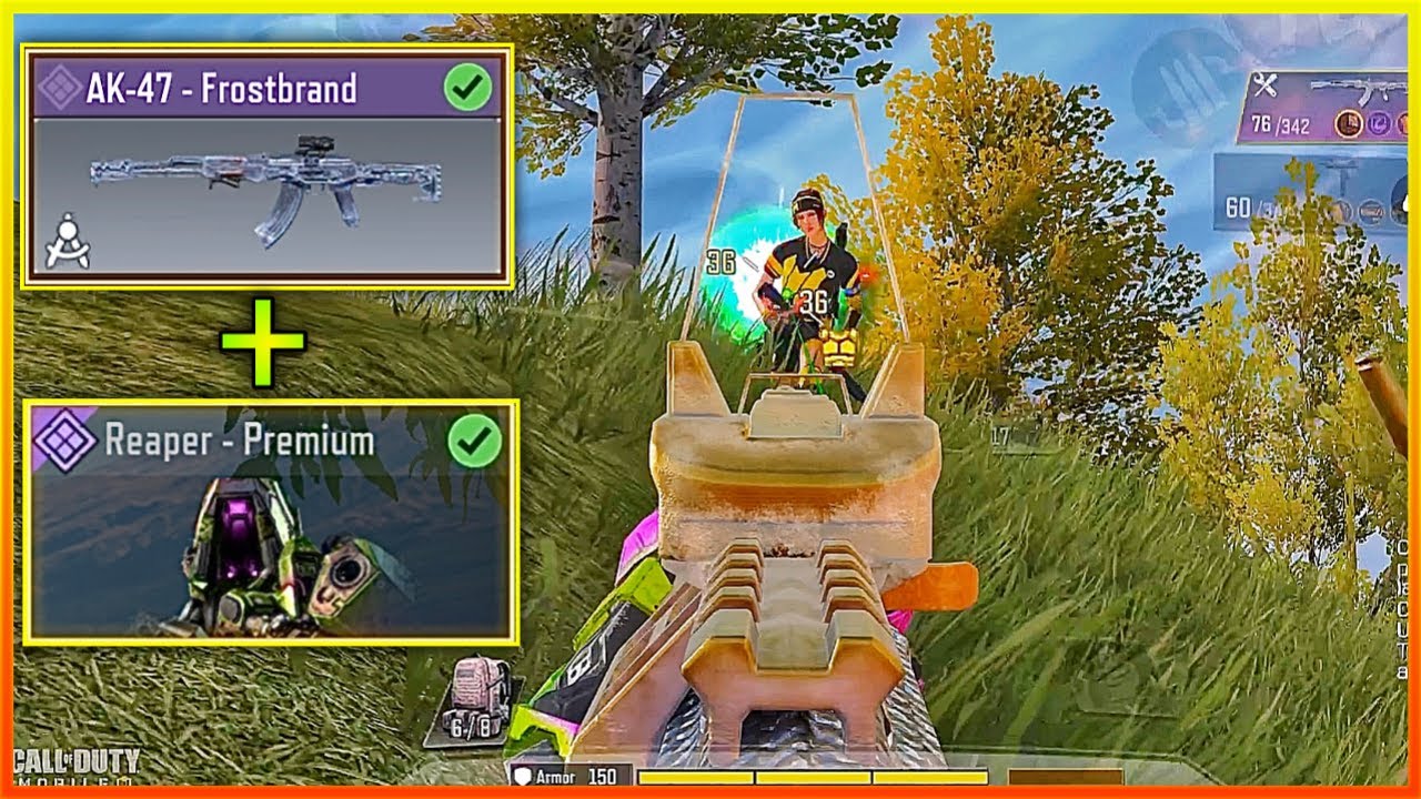 Using AK-47 FROSTBRAND(Pay To Win) First Time in Battle Royal Solo Vs Squad | CODM GAMEPLAY ...