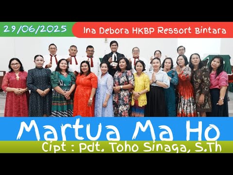 [KIDUNG PUJIAN] Martua Ma Ho | Ina Debora