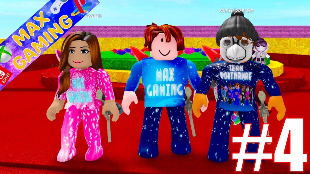 MEURTRES ET ÉNORMES DÉLIRES EN VOCAL AVEC LA TEAM ! Roblox Murder Party ...