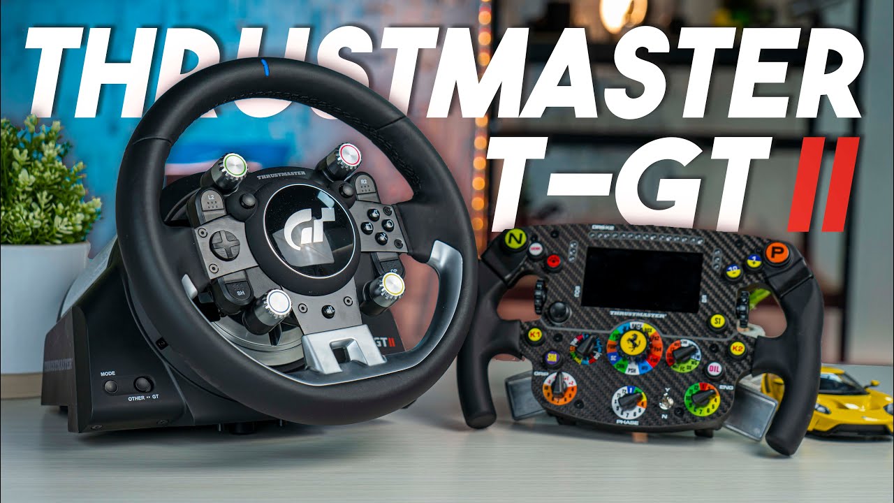 Thrustmaster T-GT II: Geniální force feedback pro nejnáročnější ...
