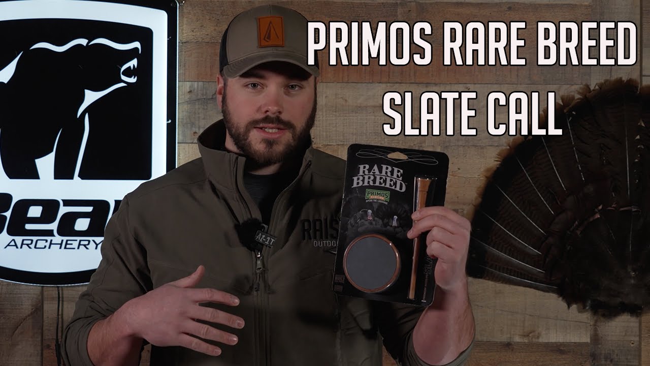 Primos Rare Breed Turkey Call | Crisp and Controlled Slate Call - YouTube