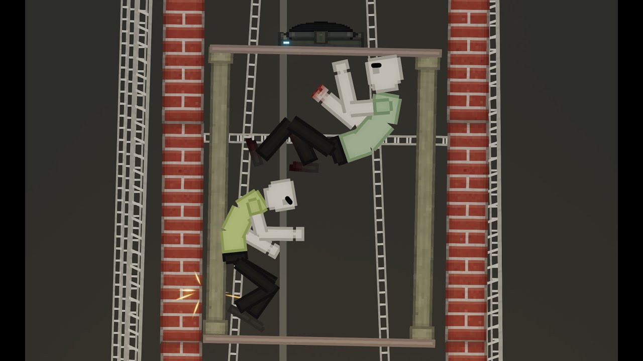 The Falling Death Elevator In People Playground - YouTube
