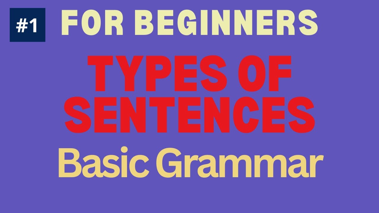 Sentences | Types of Sentences | What is a Phrase? Basic Grammar Series ...