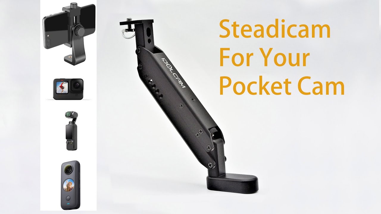 Smooth Your Footage with IDOLCAM 4th axis Stabilizer - For iPhone ...