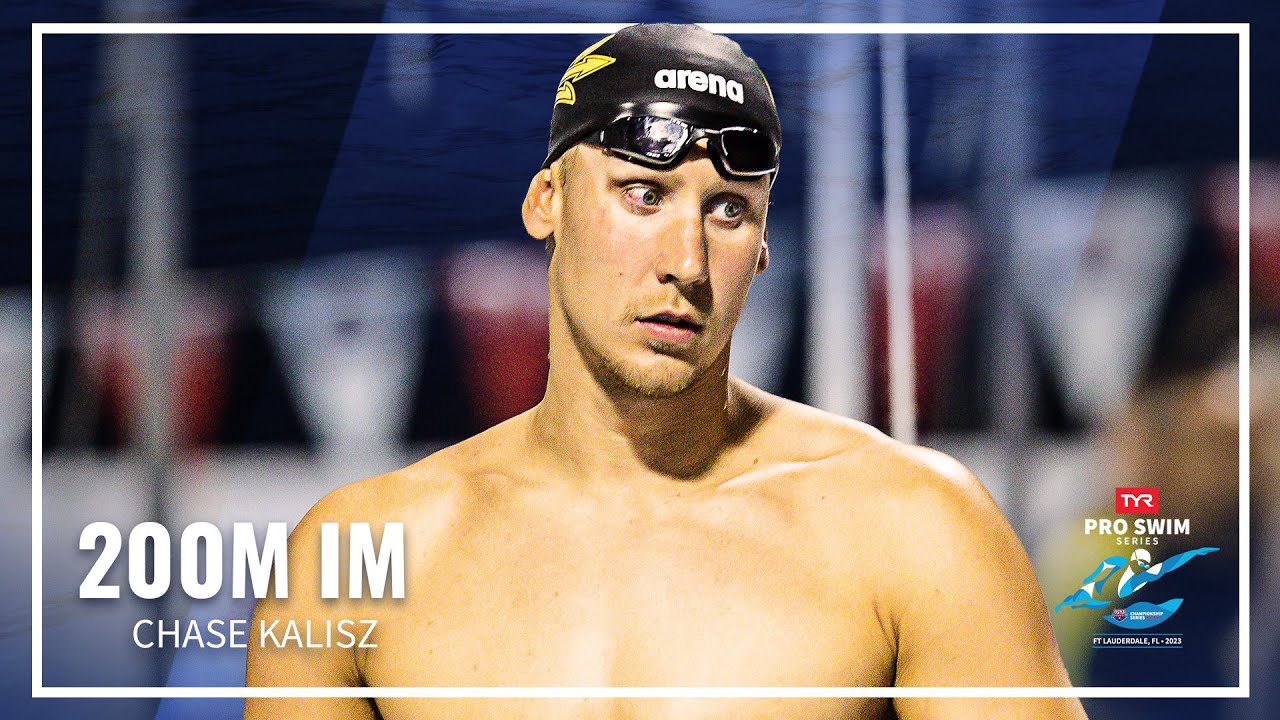 Chase Kalisz Fastest in 200M Individual Medley | TYR Pro Swim Series ...