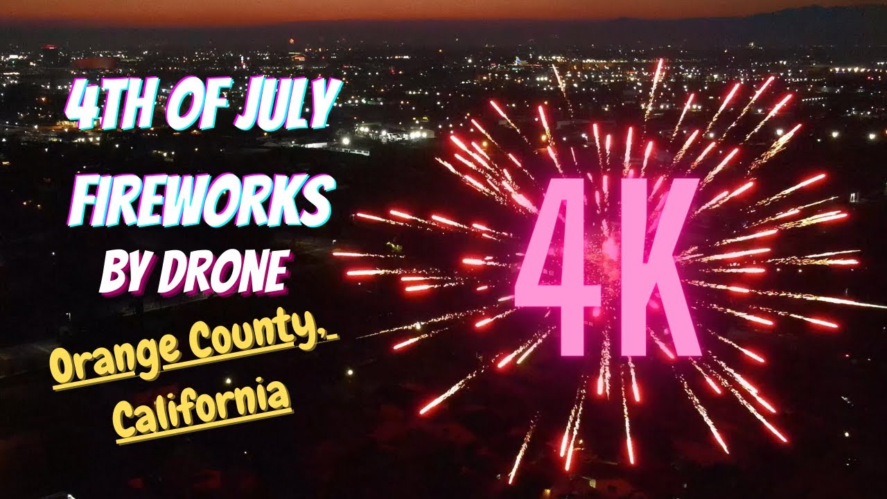 Dreamy, Romantic Fourth of July Fireworks Ambience - 4k - YouTube