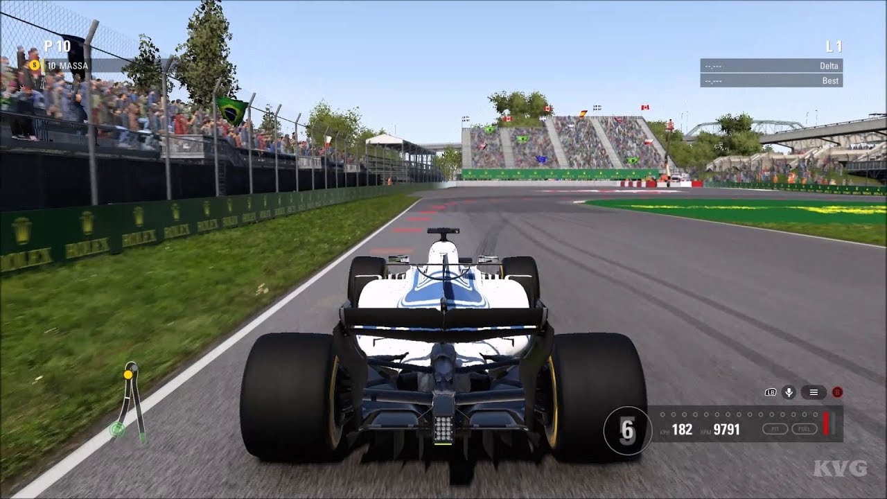 F1 2017 - Williams-Mercedes FW40 2017 - Gameplay (PC HD) [1080p60FPS ...
