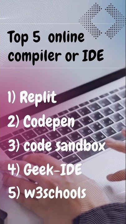 Top 5 online compiler or IDE |Best tools for Developers|code #online # ...