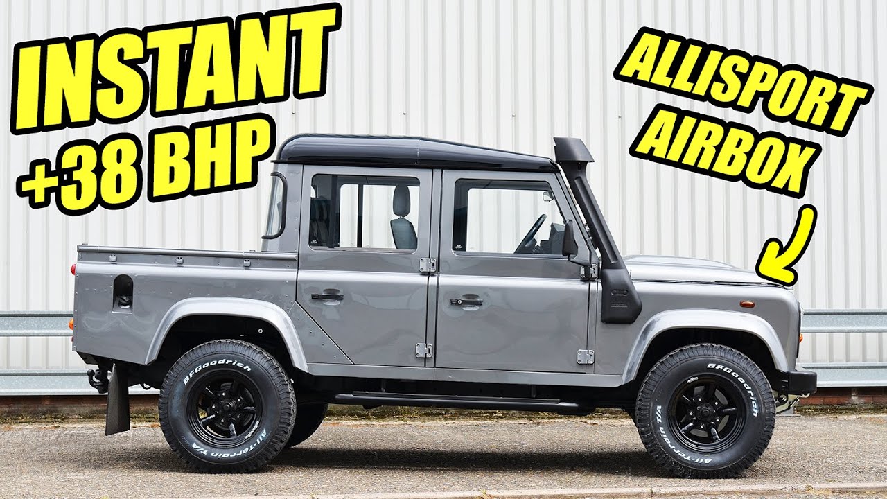 New airbox from Allisport gives extra 38BHP to your Land Rover Defender ...