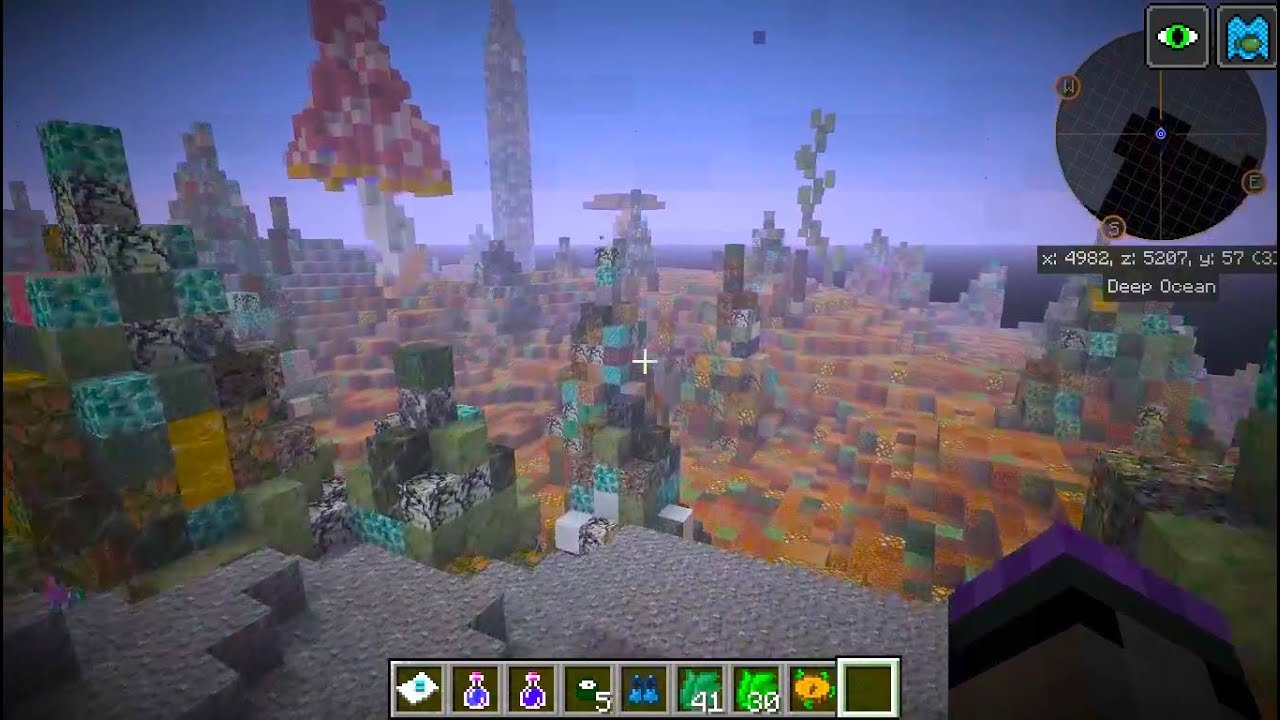 Minecraft Custom Ocean Biomes and Decorations - Developer Preview - YouTube