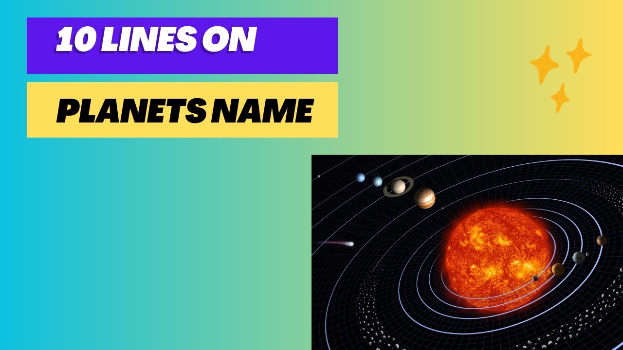Planets Name | Planets Name In English | Solar System planets name | 8 ...