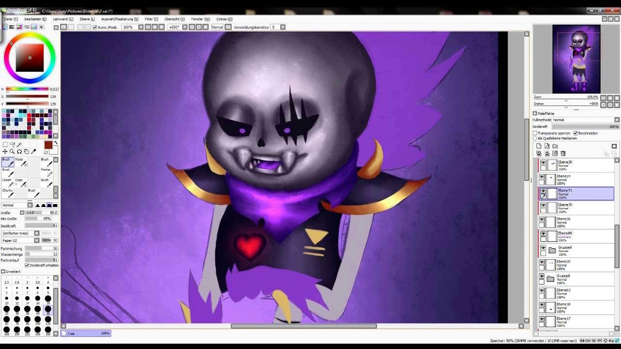 Speedpaint - SF Sans - Told you - YouTube