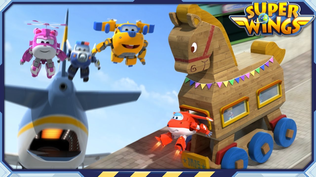 [SUPERWINGS2] Trojan Course | Superwings | Super Wings | S2 EP52 - YouTube