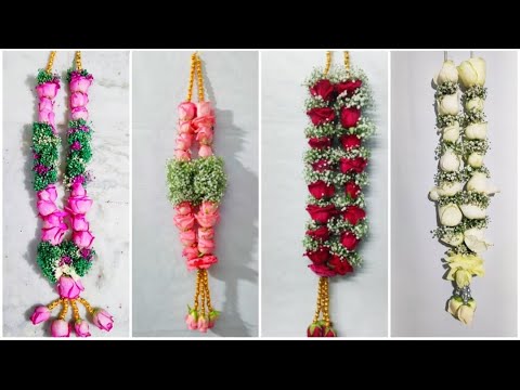 How to make garland at home easy garlands making - YouTube