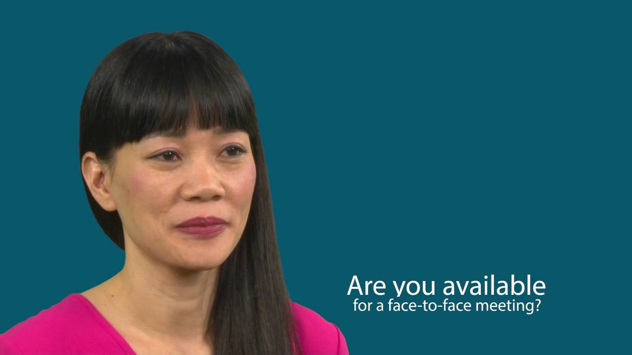 Meetings - Lesson 1 - Arranging a meeting by phone - YouTube