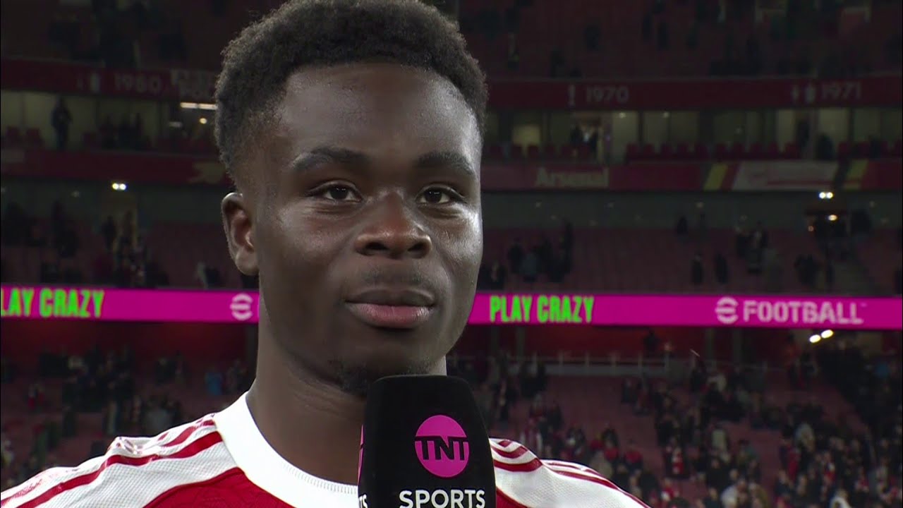 Bukayo Saka Crazy Post Match Interview 🔥| Arsenal vs Wolves 2-1 - YouTube