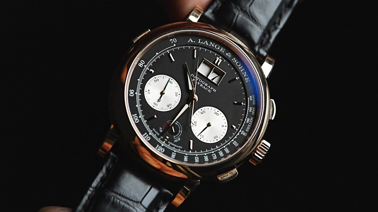 The A Lange Söhne Datograph - YouTube