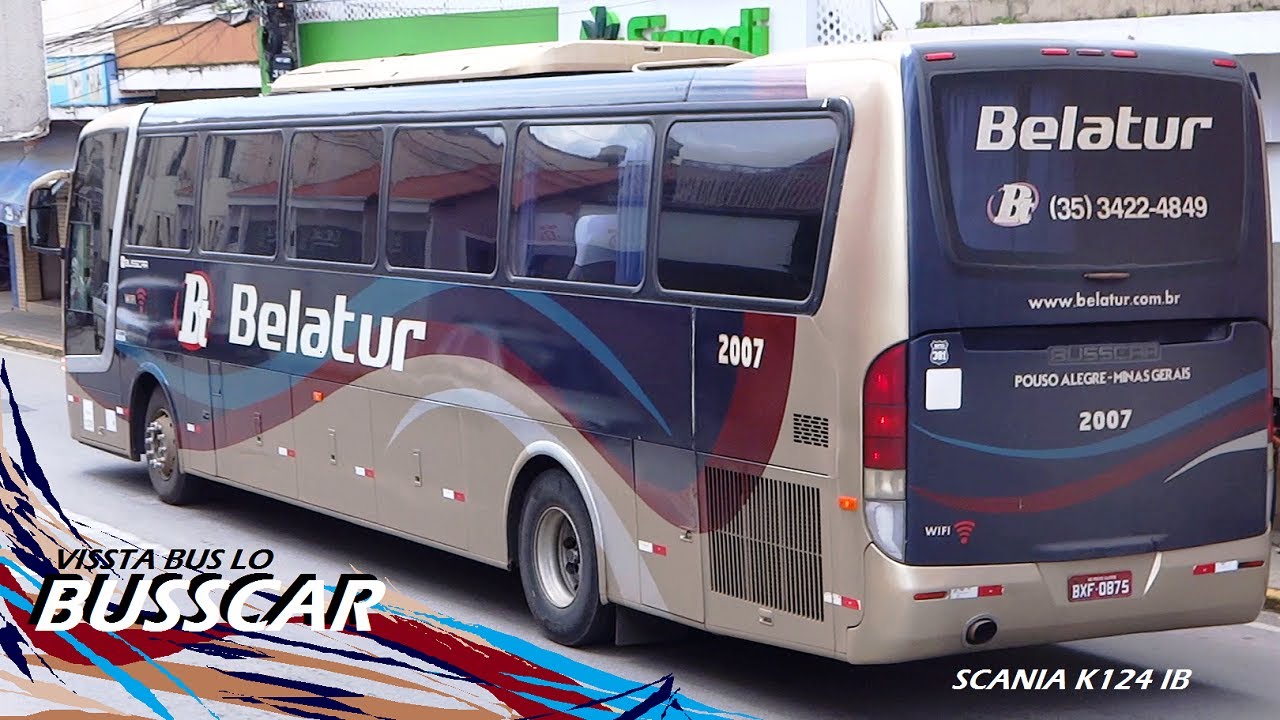 Busscar VISSTA BUSS LO SCANIA K124 iB - BelaTur - YouTube