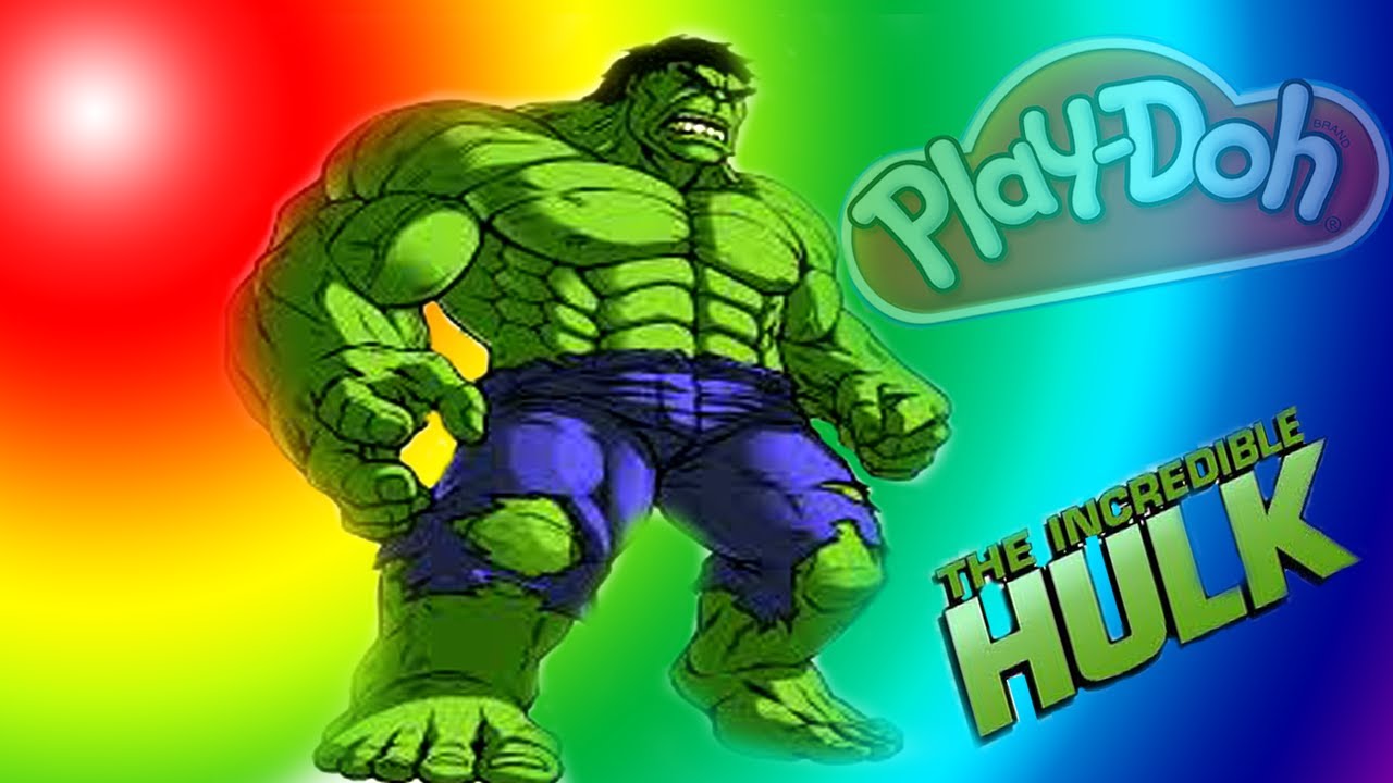 Hulk Make With Play Doh !!! - YouTube