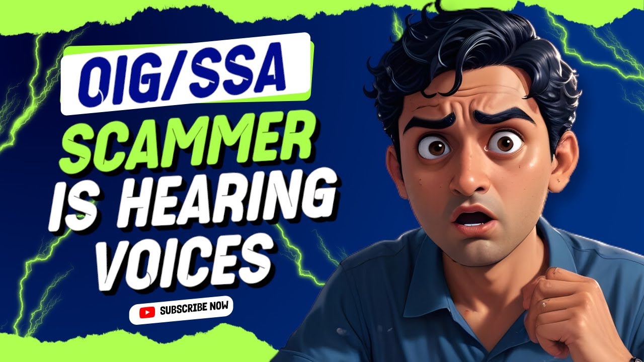 OIG Scammer Caught In The Act Of Hearing Mysterious Voices - YouTube