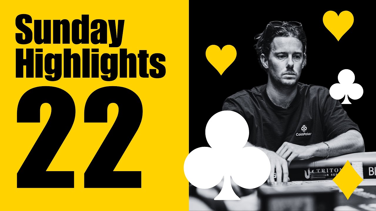 Sunday poker highlights #22 - YouTube
