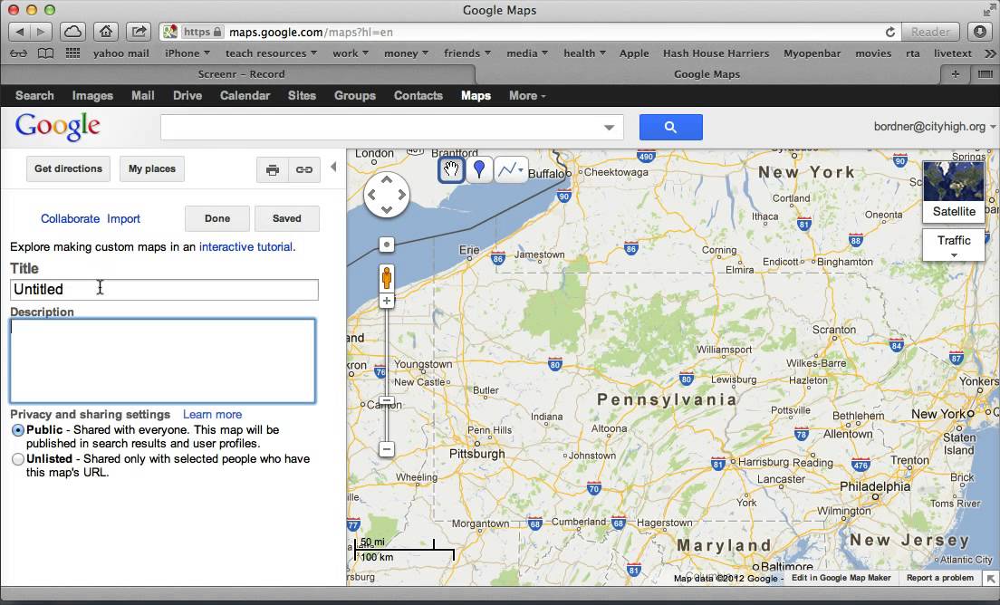 How to create and share your Google Food Map - YouTube