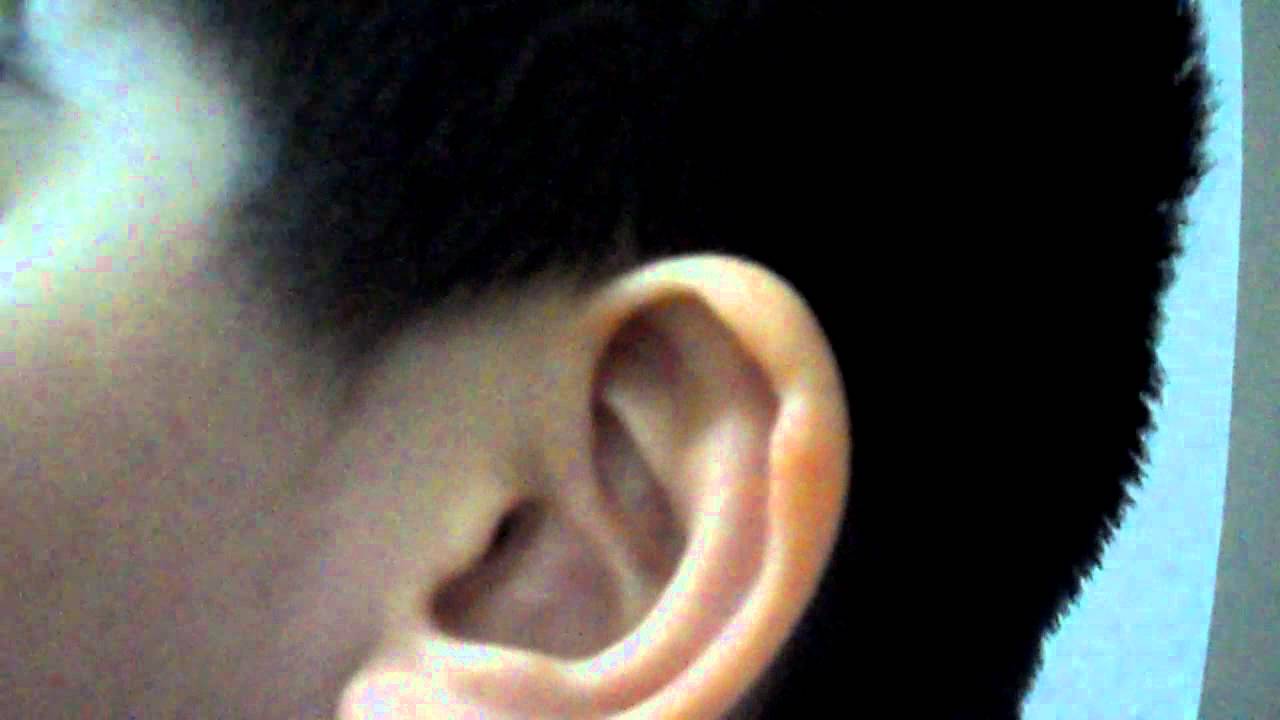 My ear can move on its own - YouTube