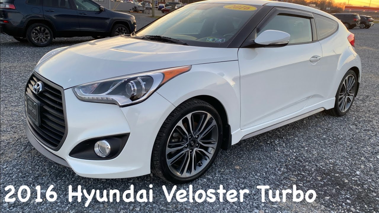 2016 Hyundai Veloster Turbo 6 Speed Manual Walk Around, Tour, First ...