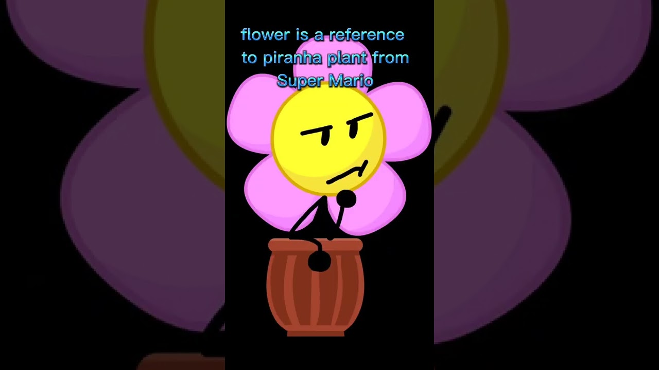 Flower from BFDI Franchise is referencing? - YouTube