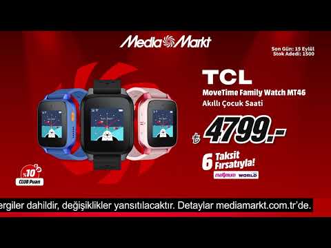 Yeni teknolojilerle okula dönüş zamanı! | TCL MoveTime Akıllı Çocuk Saati 4.799 TL!