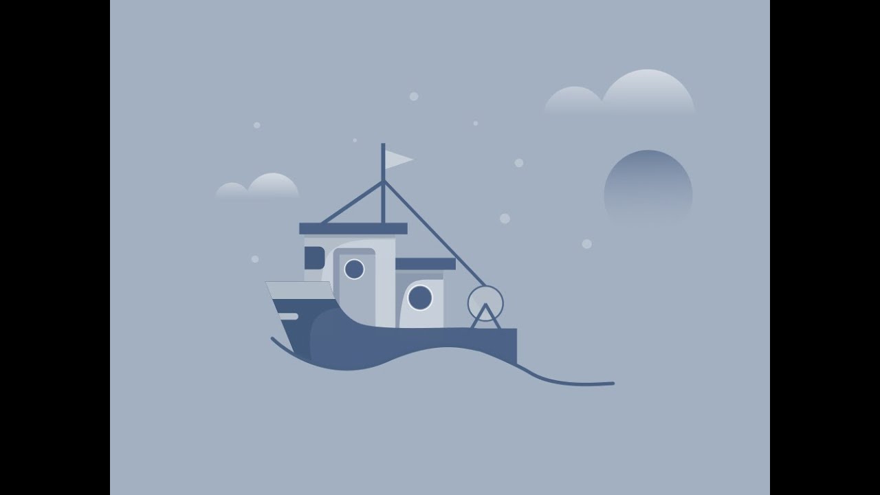 Inkscape: Fishing Boat Design - YouTube
