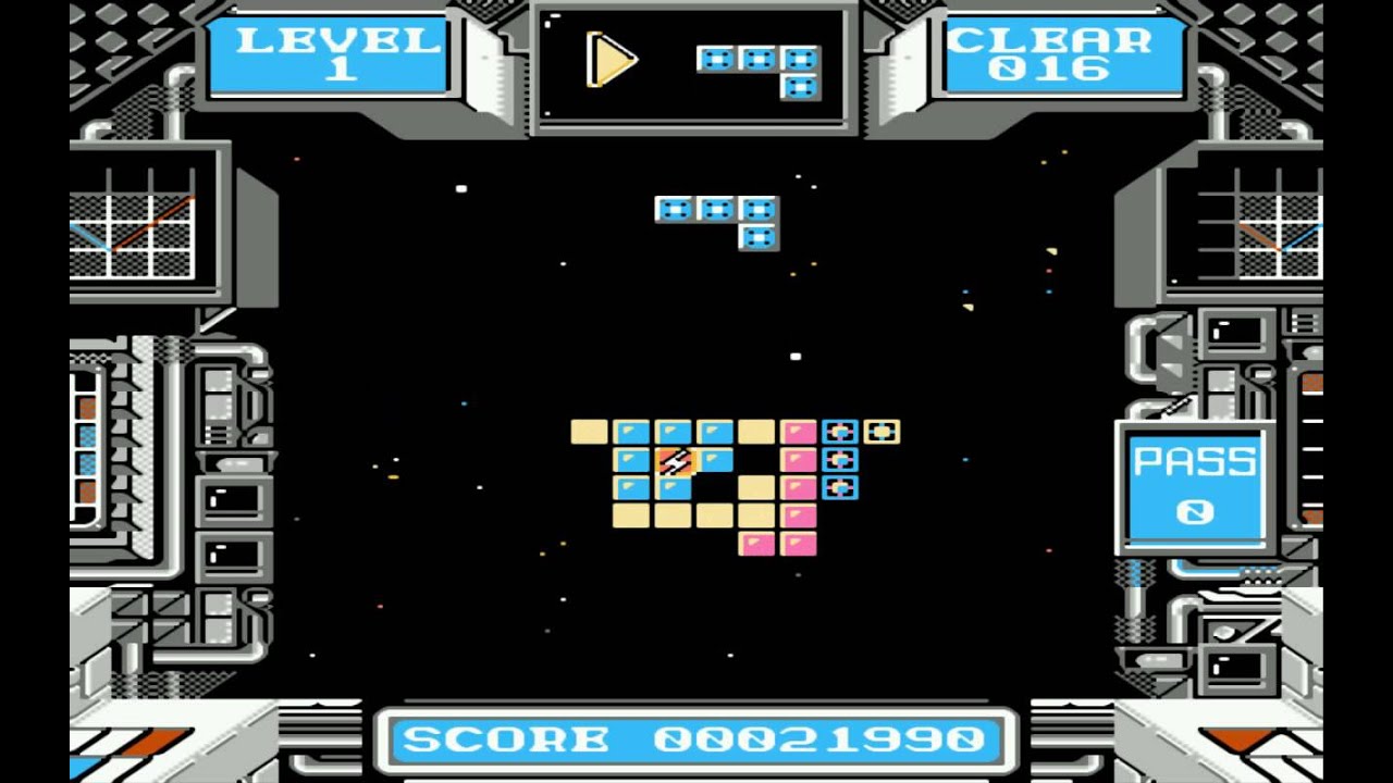 De-Block (NES) Gameplay - YouTube