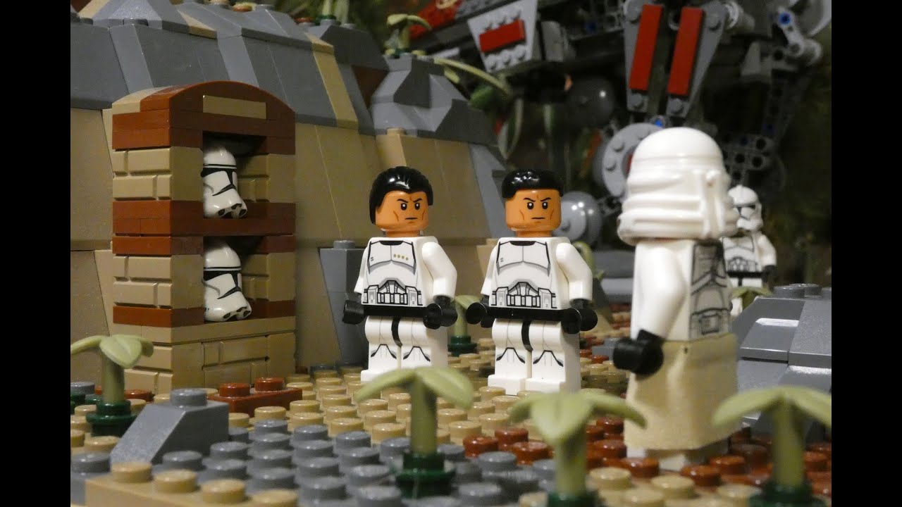 The Battle Of Uvana Prime Final Trailer LEGO Star Wars stop motion ...