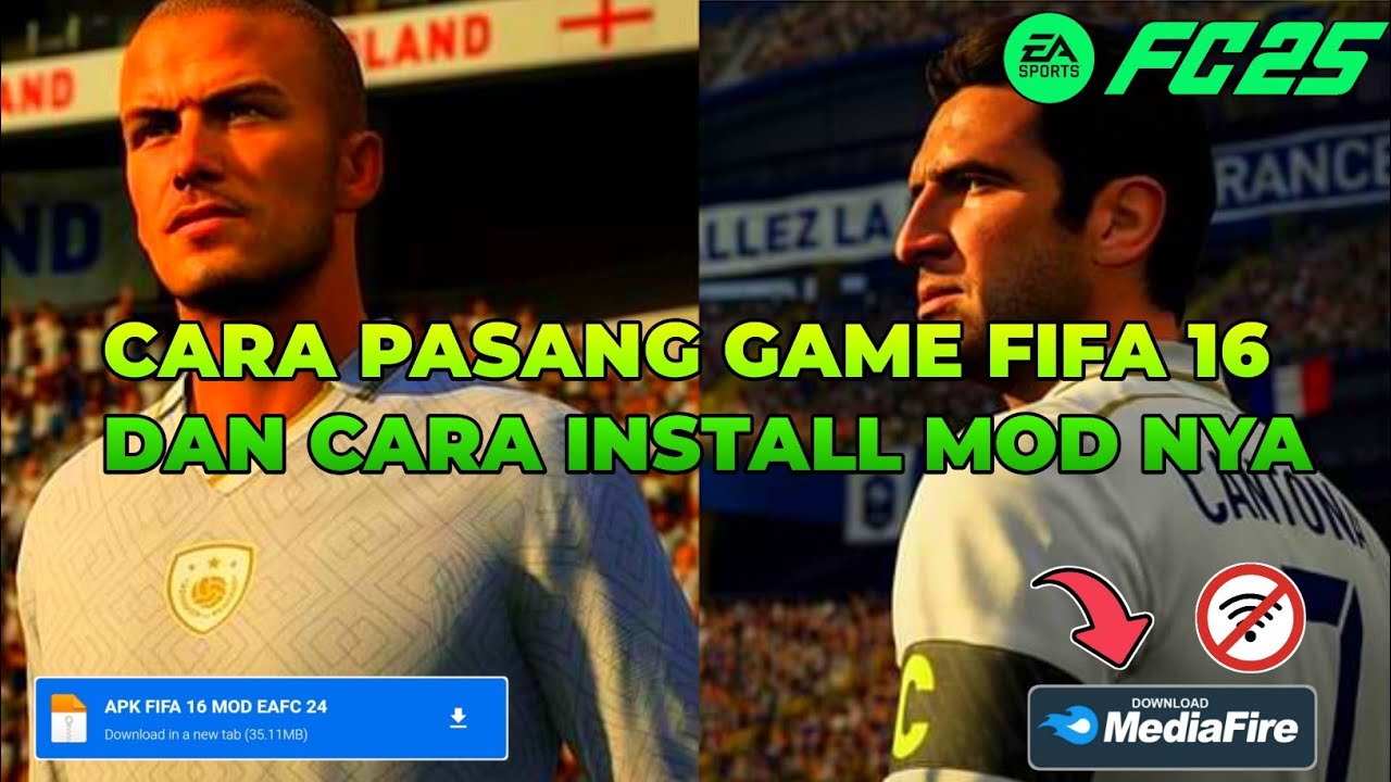 CARA PASANG GAME FIFA 16 DAN CARA INSTALL SEMUA MOD NYA | DI ANDROID ...